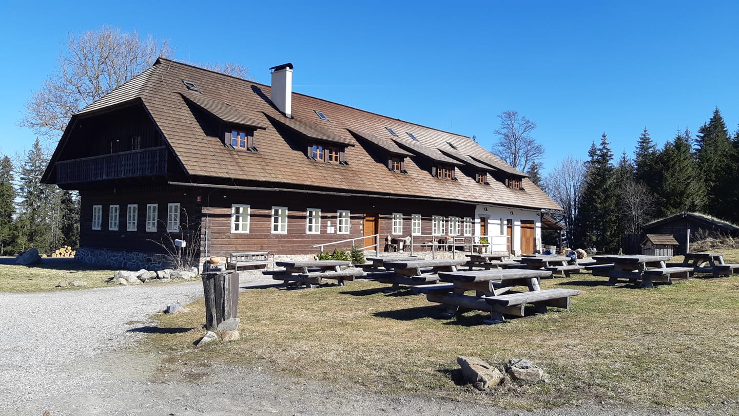 Chata Rovina na Šumavě